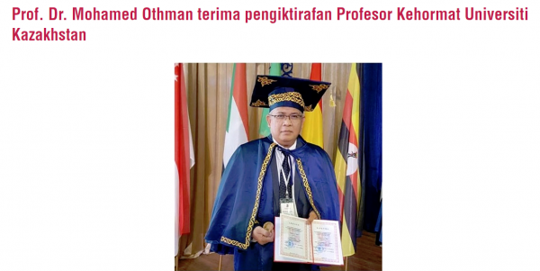 Penggunaan Gelaran 'Professor' yang Kita Selalu Salah Guna - AJAR