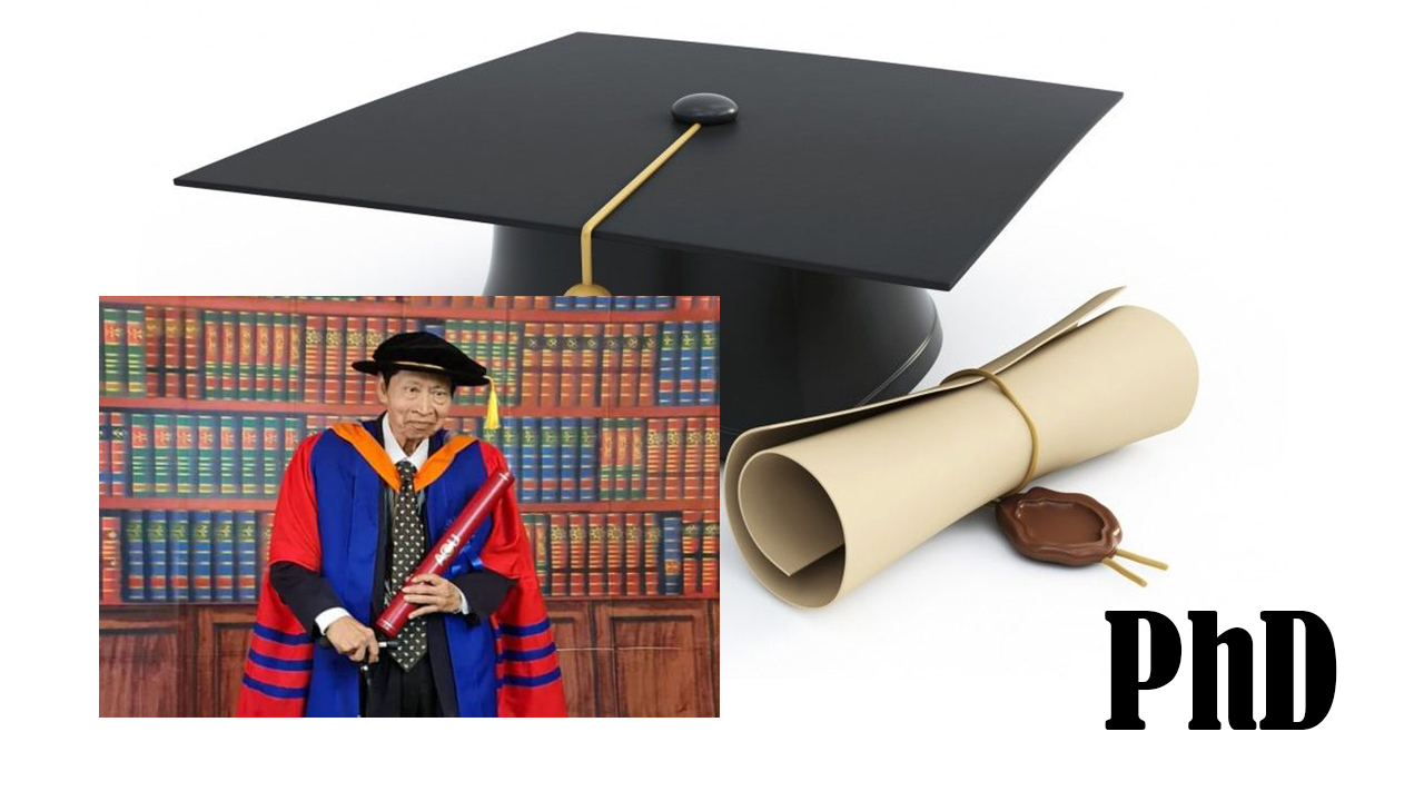 10 tahun pengajian, umur 80 tahun berjaya genggam ijazah PhD! - AJAR